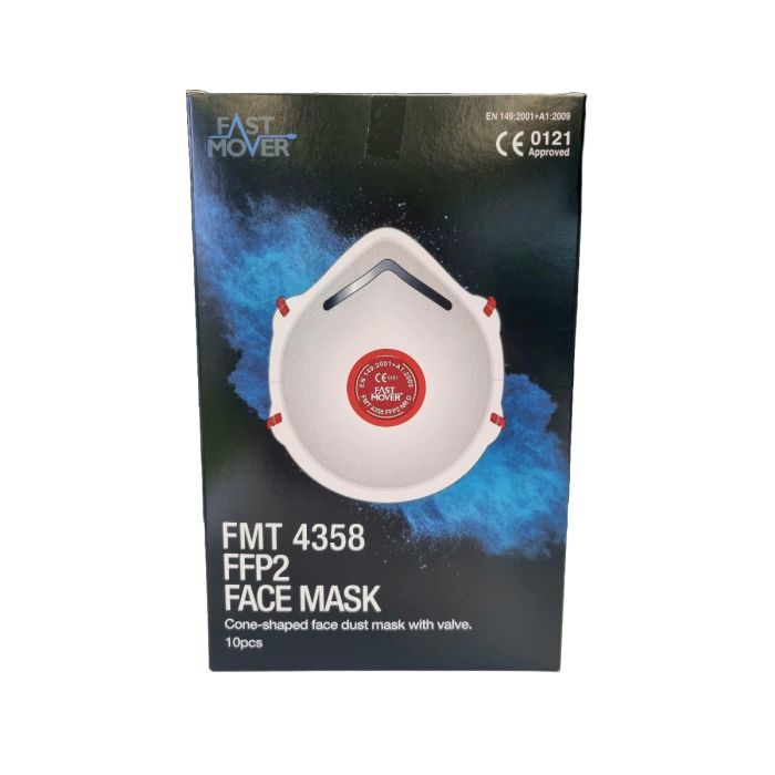 FFP2 Disposable Face Masks, 10pcs | Fast Mover Tools